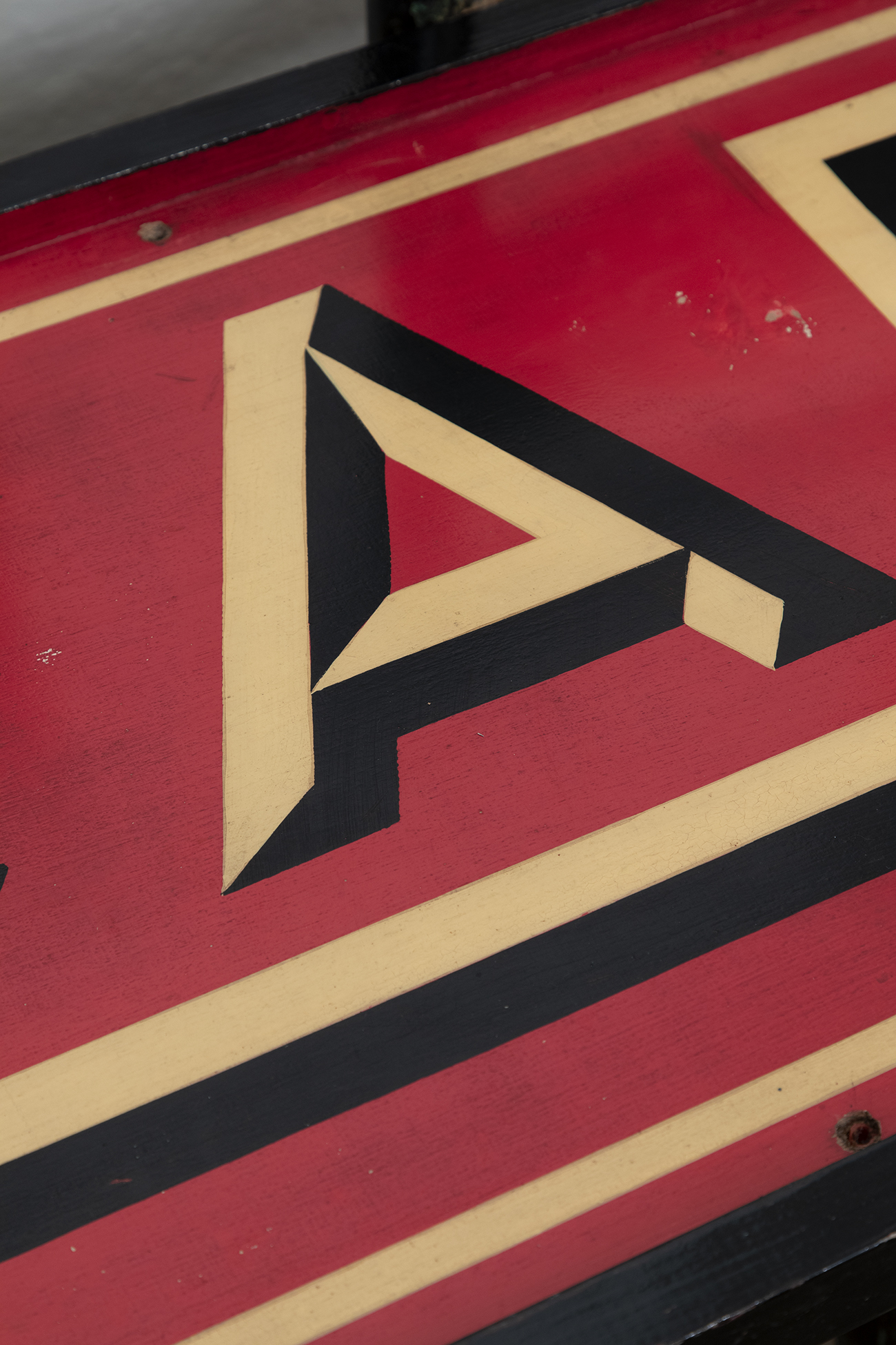 London hand painted sign | original decorative antique | poiners antiques