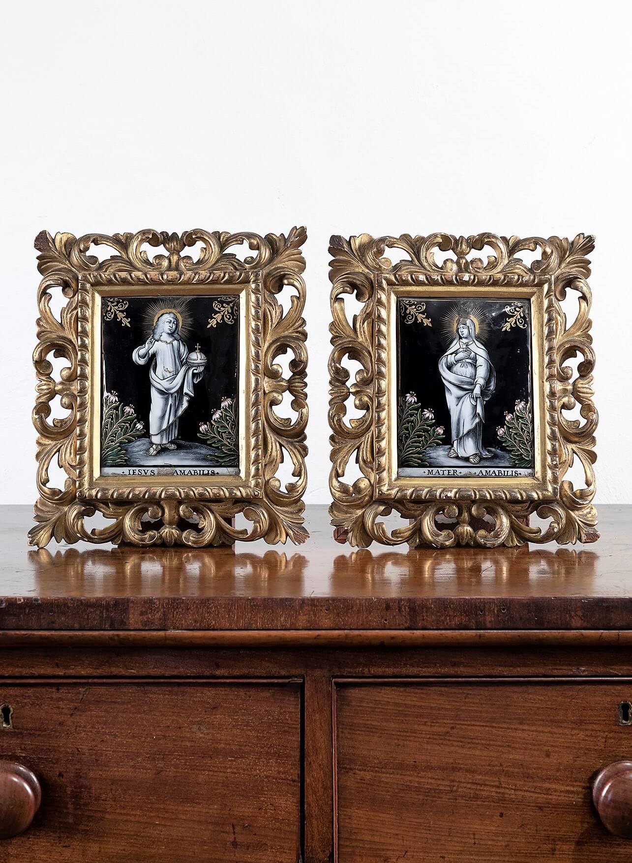 Jacques Laudin II enamel plaques | Pointers Antiques