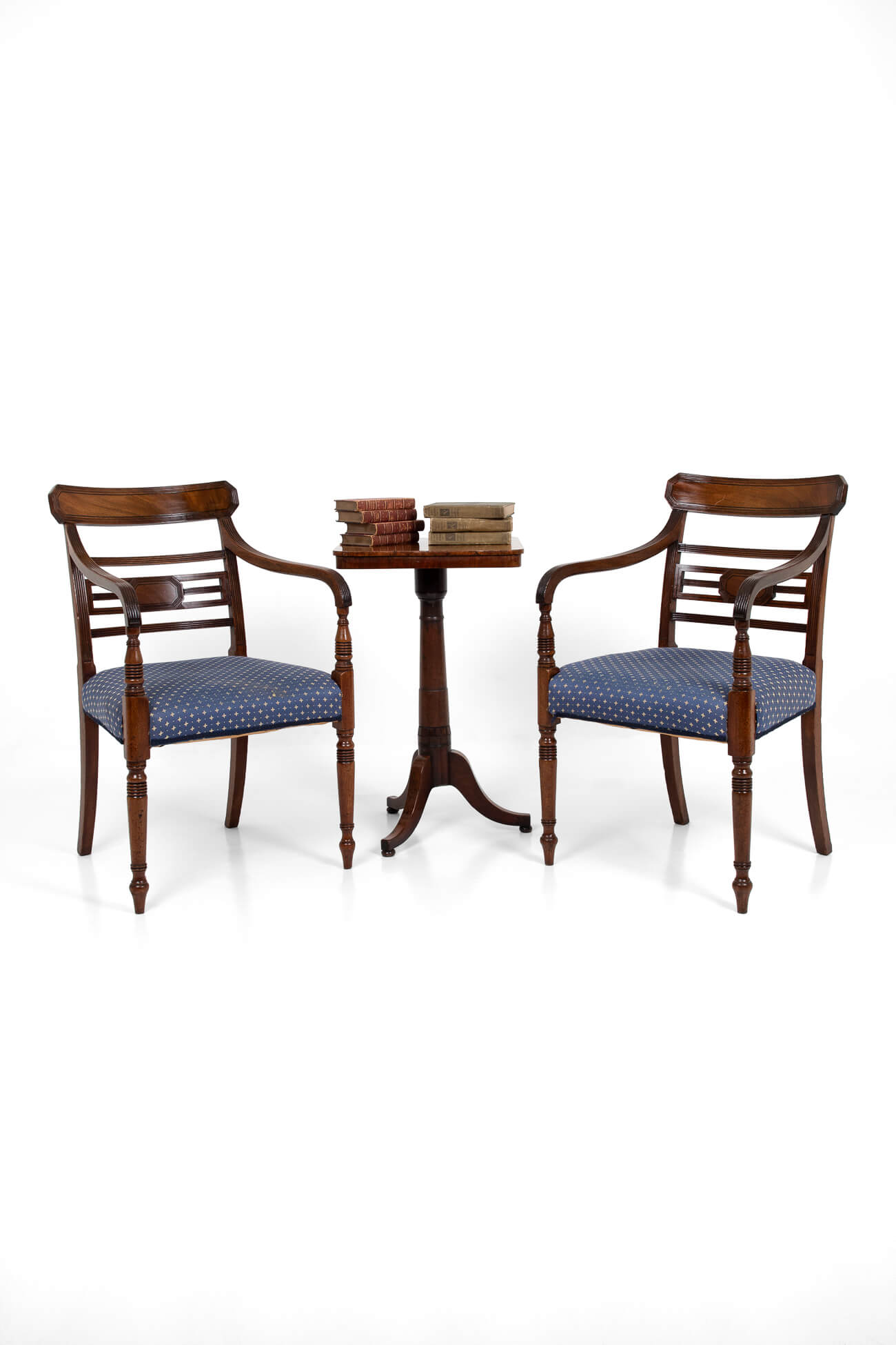 Pair of Regency mahogany Elbow Chairs | Pointers Antiques