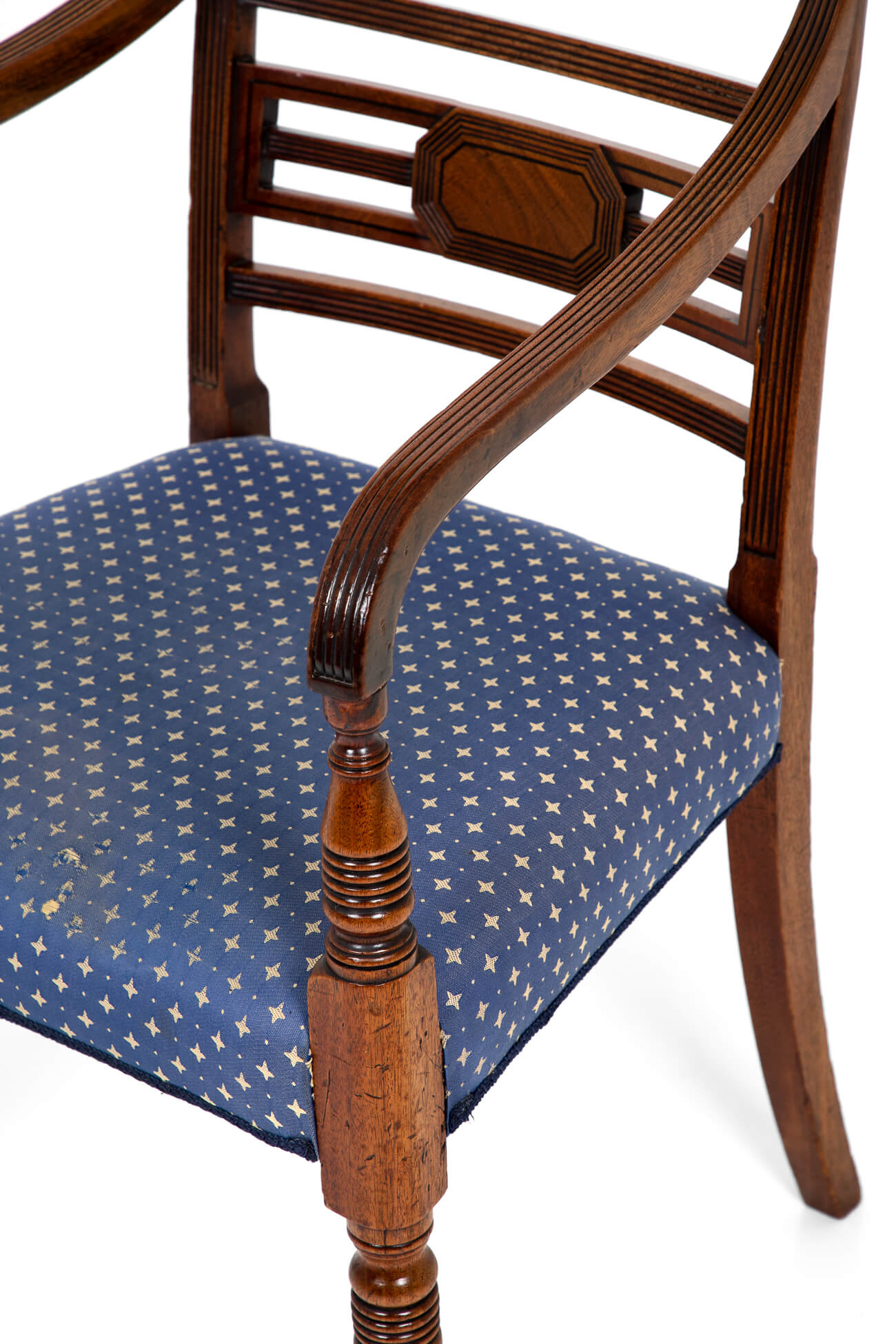 Pair of Regency mahogany Elbow Chairs | Pointers Antiques