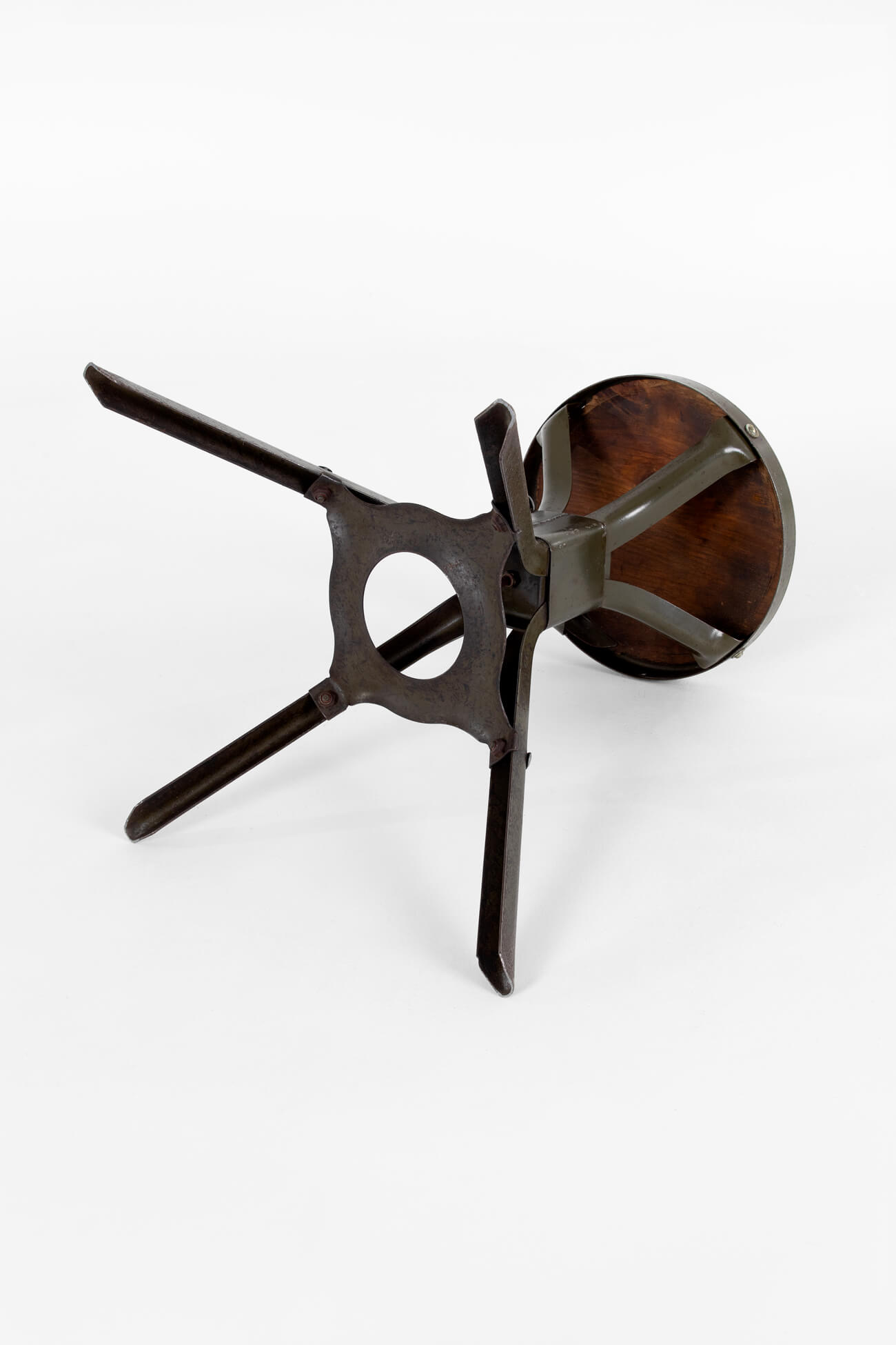 Six Evertaut Industrial Stools | Pointers Antiques