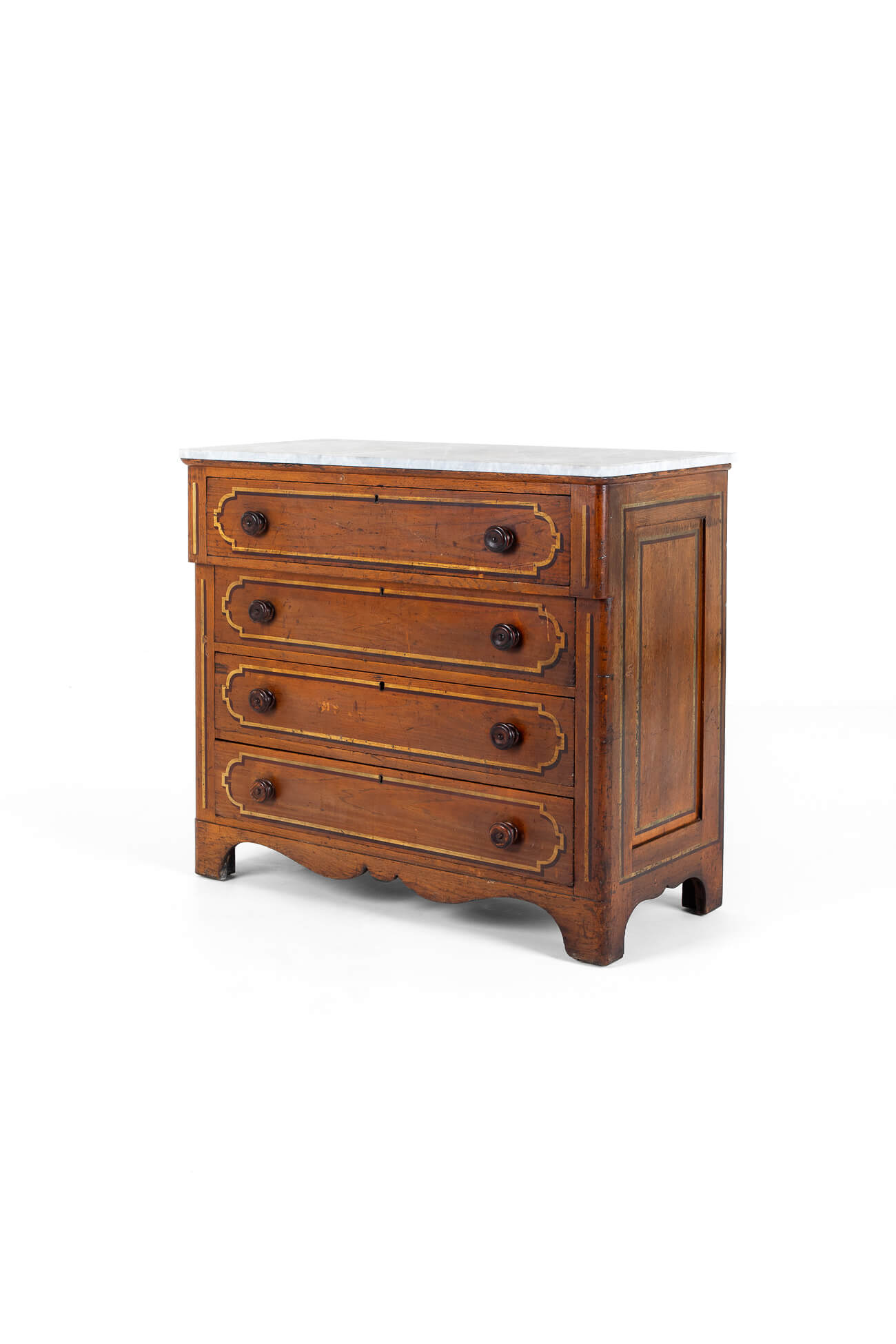 Early Victorian painted chest | Pointers Antiques