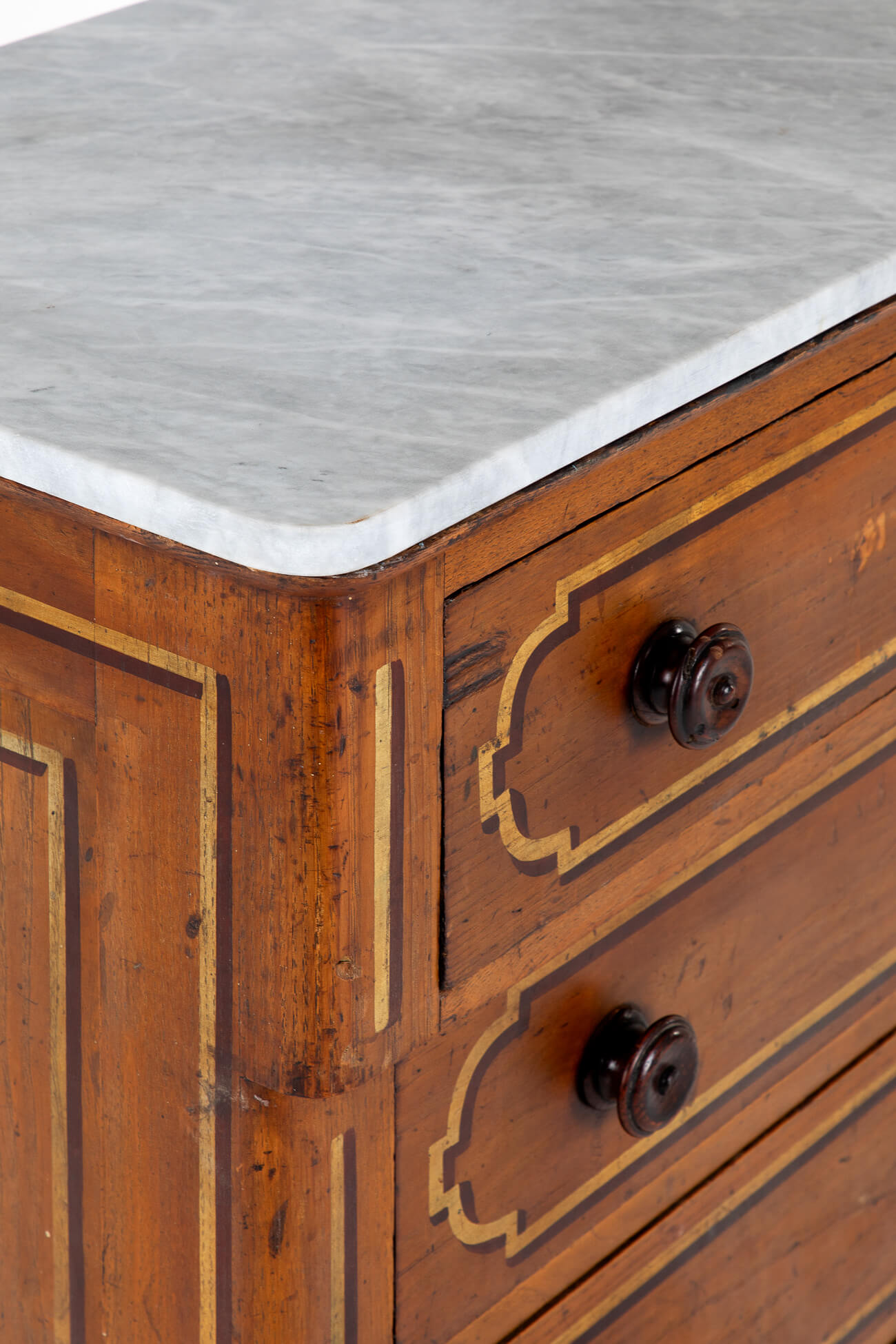 Early Victorian painted chest | Pointers Antiques