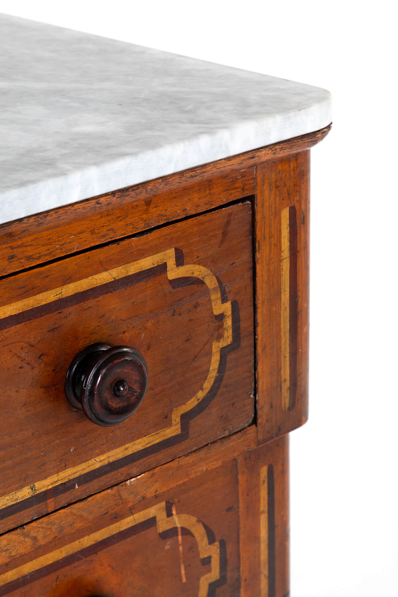 Early Victorian painted chest | Pointers Antiques