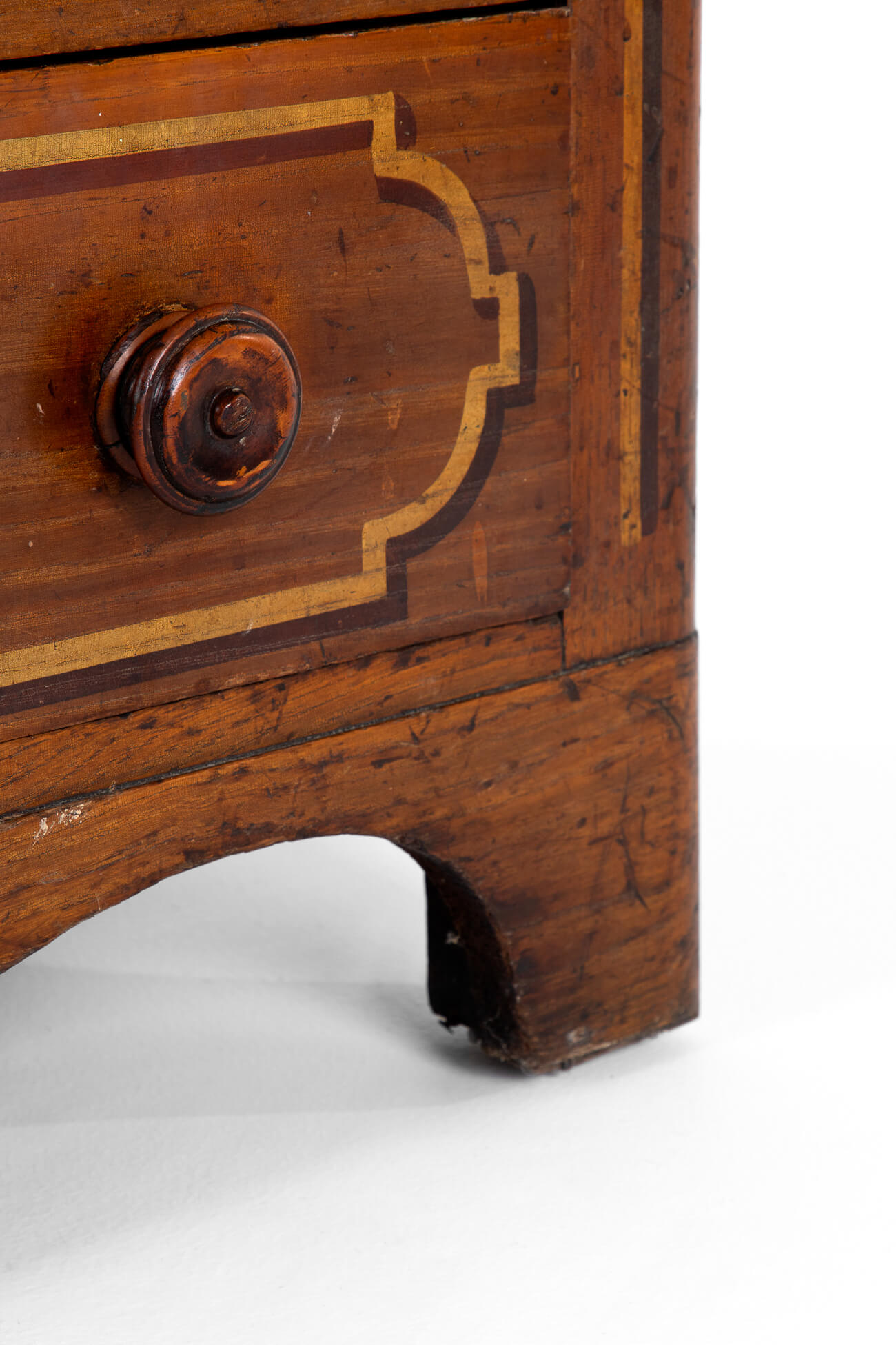 Early Victorian painted chest | Pointers Antiques