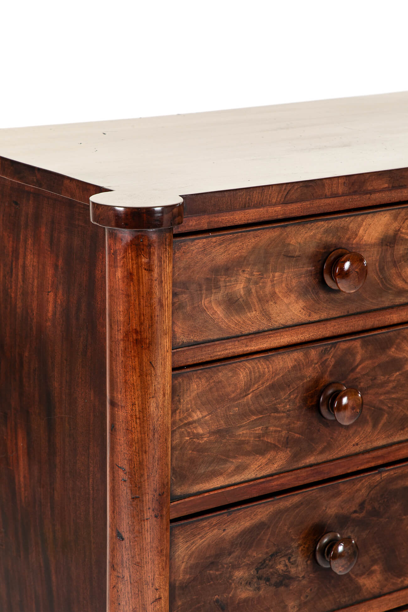 Large Scottish Mahogany Chest | Pointers Antiques